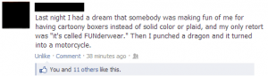 The 50 Most Ridiculous Facebook Posts Ever